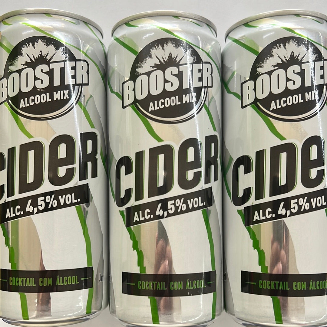 Booster Cidra lata 33cl cx24 – Ponto Alimentar LDA NIF 5111046941